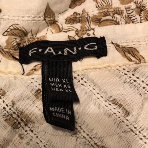 FANG | Tops | Fang 34 Sleeve Tunic Shirt | Poshmark